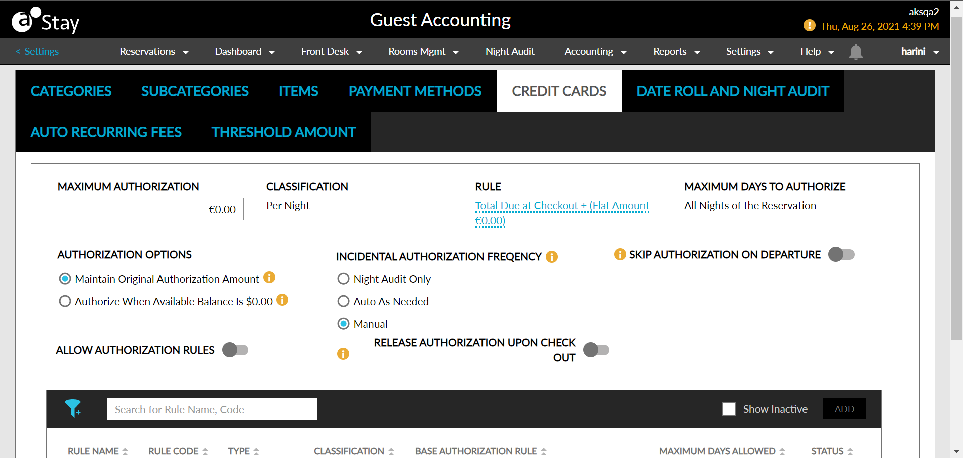 Credit Cards