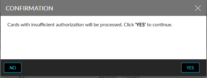 Display Authorization Details on Batch Operations - Folio Tab