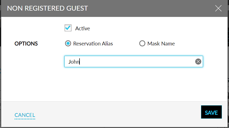 Ability to Mask Guest Names