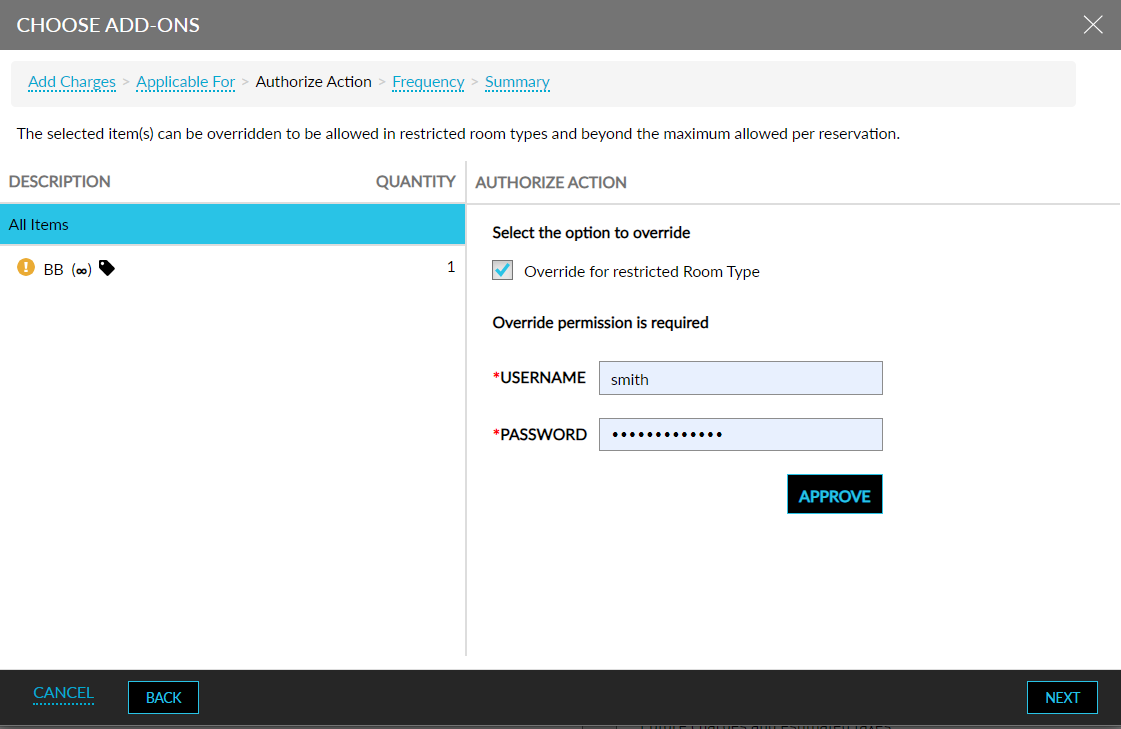 Add Ons - Enhancements