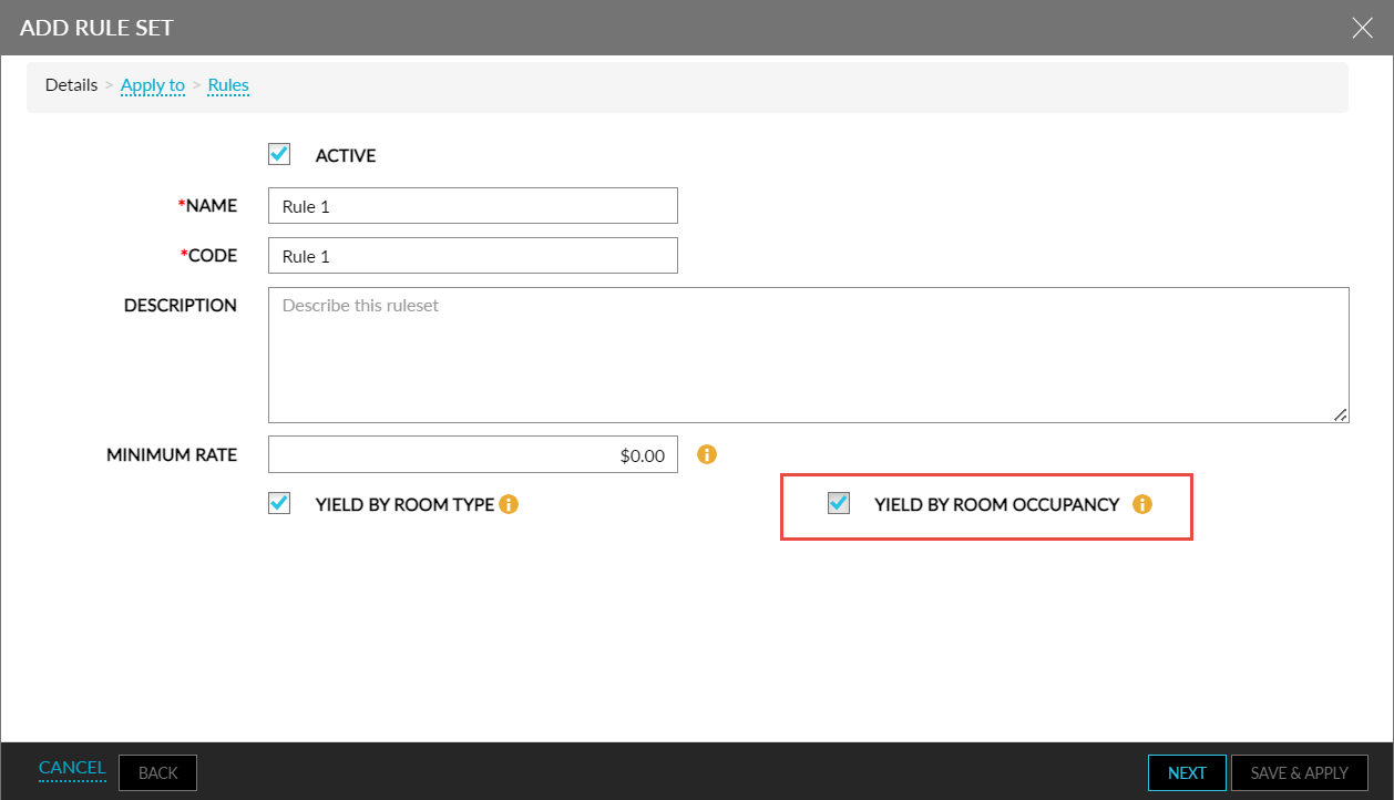Calculate Room Type Occupancy Percentage at the Room Type Level for ...