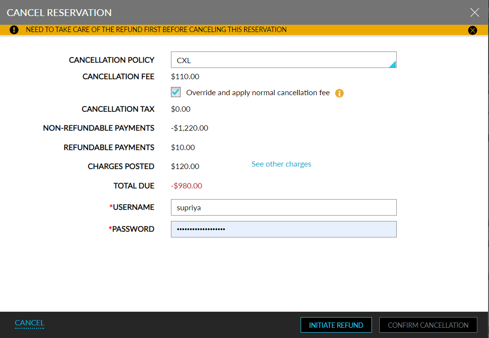 Non-Refundable Payments and Deposits for Reservations, Groups, House ...
